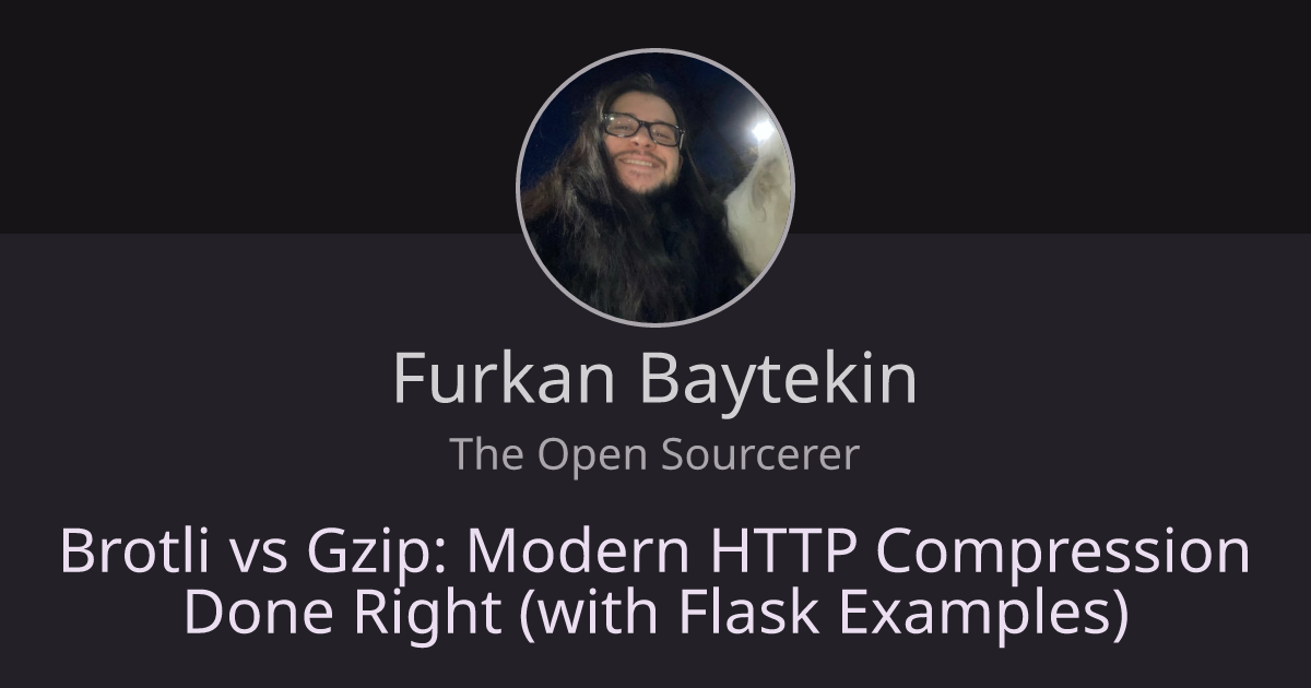 Brotli vs Gzip: Modern HTTP Compression Done Right (with Flask Ex ...